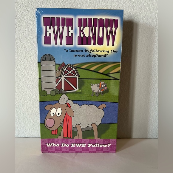 EWE KNOW | Toys | Ewe Know Who Do Ewe Follow Vhs | Poshmark